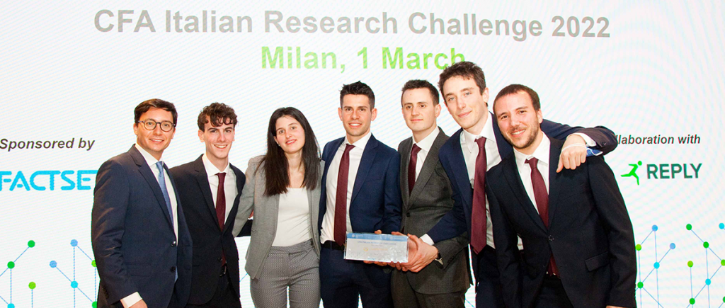Il Politecnico di Milano vince la fase italiana della CFA Research ...